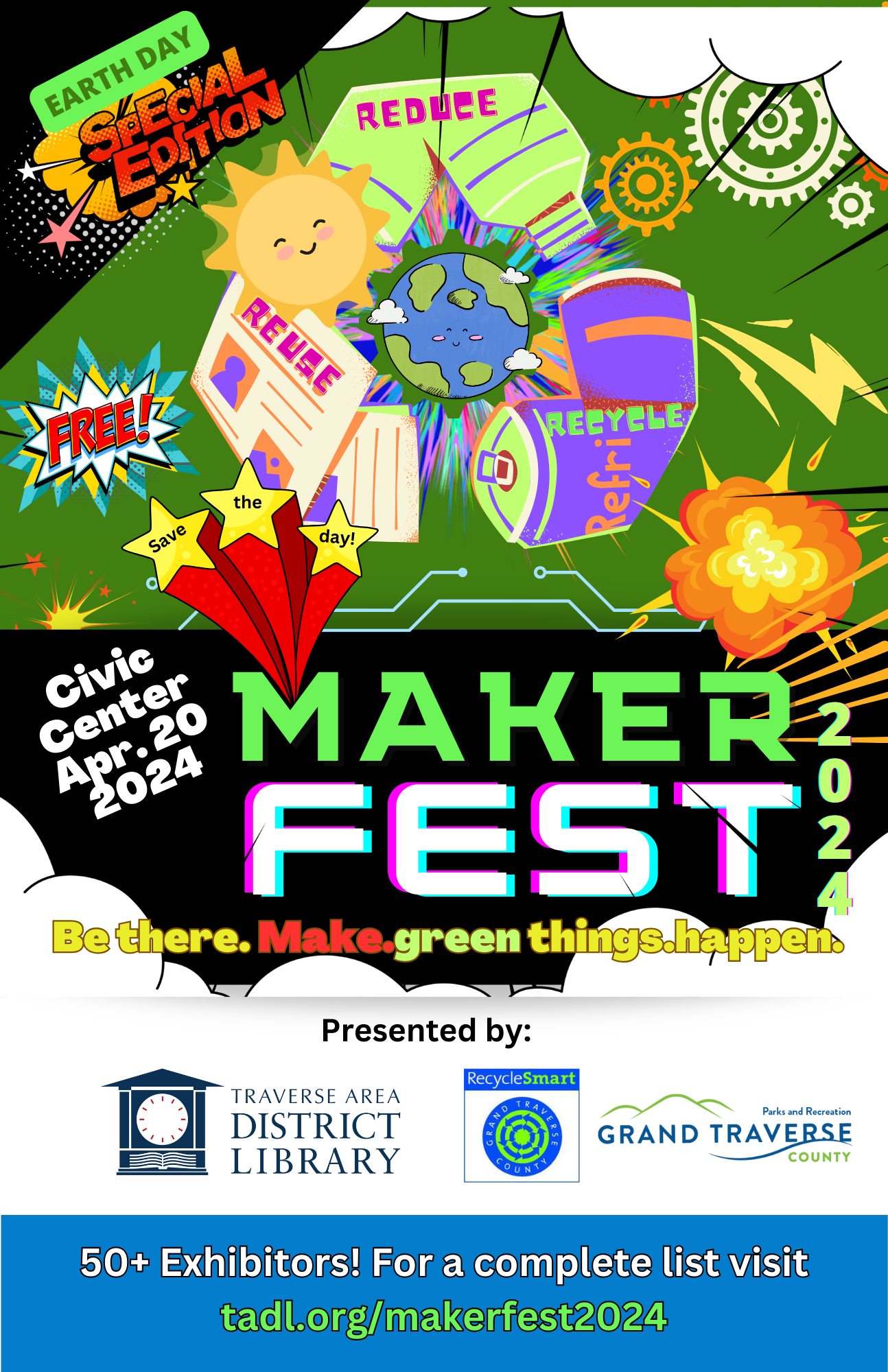 2024 TADL MakerFest: Earth Day special edition | Traverse Area District Library